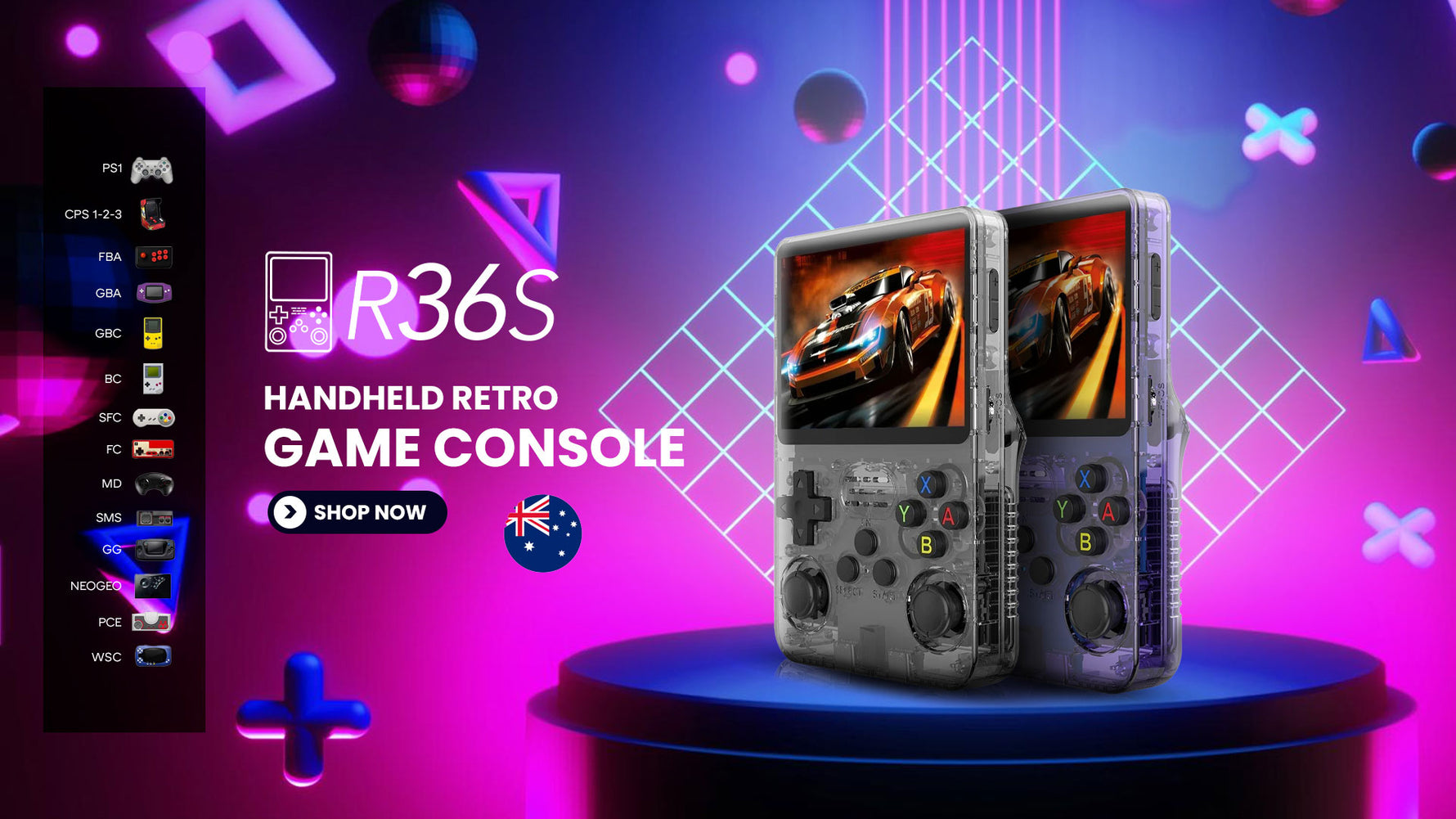 R36S Game Console Australia | 15,000+ Retro Games – R36s AU