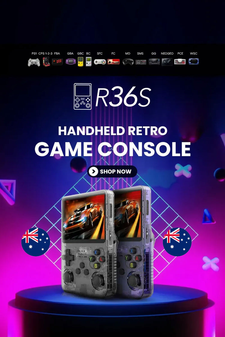 R36S Game Console Australia | 15,000+ Retro Games – R36s AU